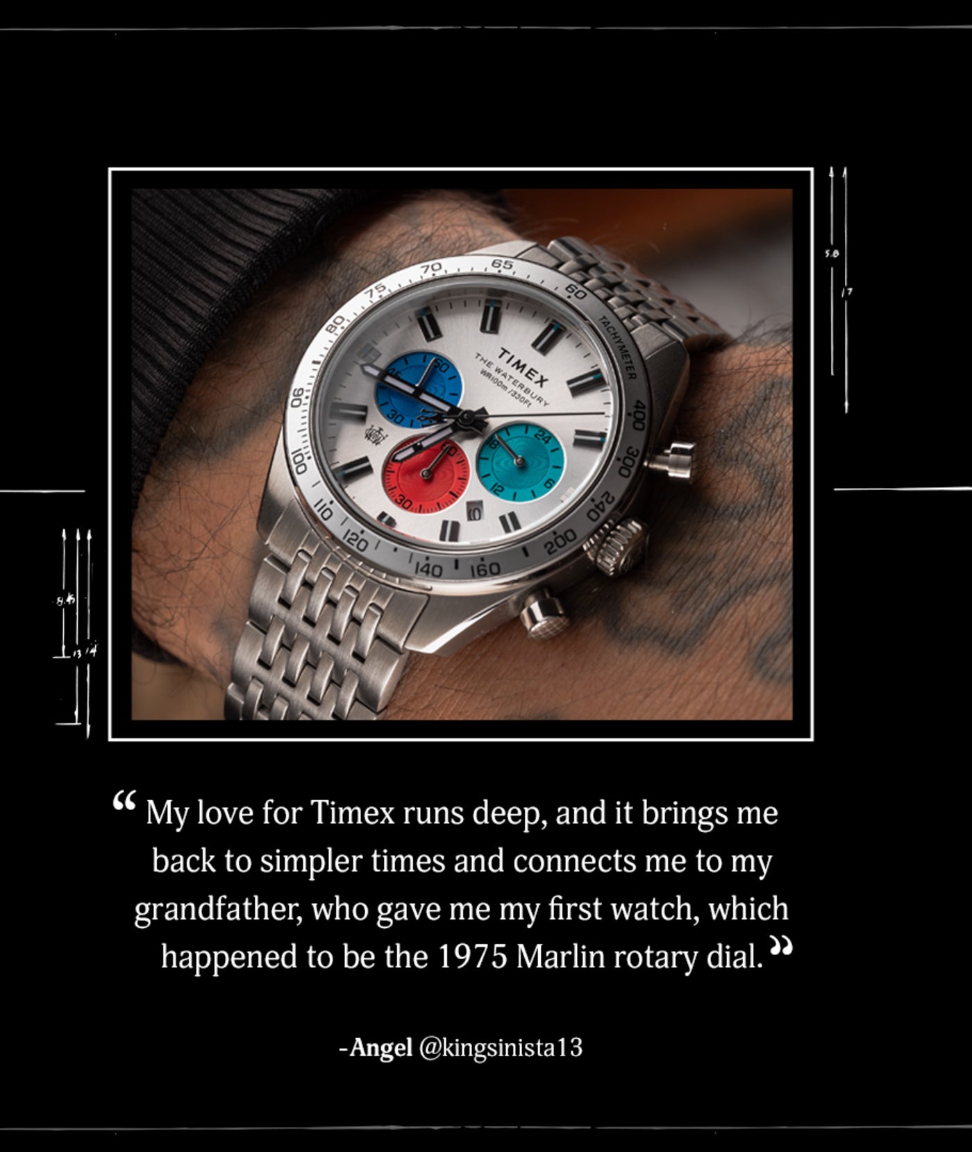 Timex capsule: Heartfelt words from 6 Timex fans | Timex US