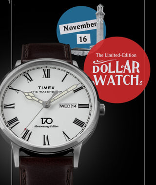 Celebrating 170 Years of Watchmaking with our $1 Waterbury Watch | Timex US