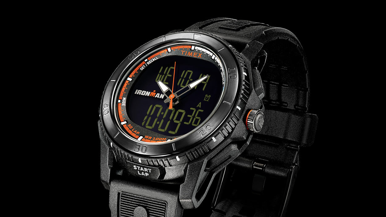 TIMEX® IRONMAN® Adrenaline Ana-digi 46.5mm PU Strap Watch - TW2W53600 ...