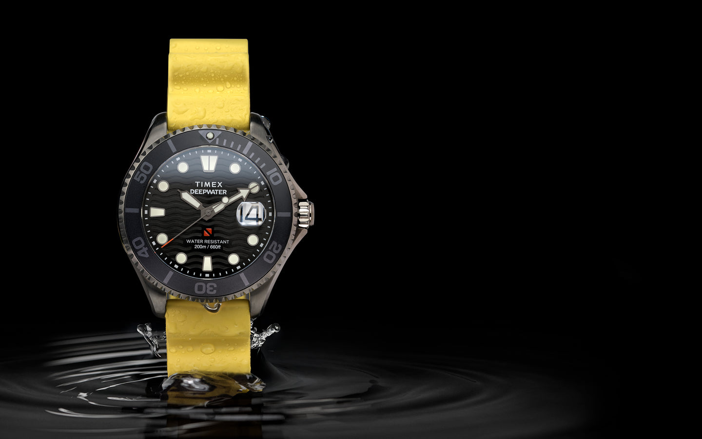 Deepwater Meridian 200 44mm Synthetic Rubber Strap Watch - TW2W81700 ...