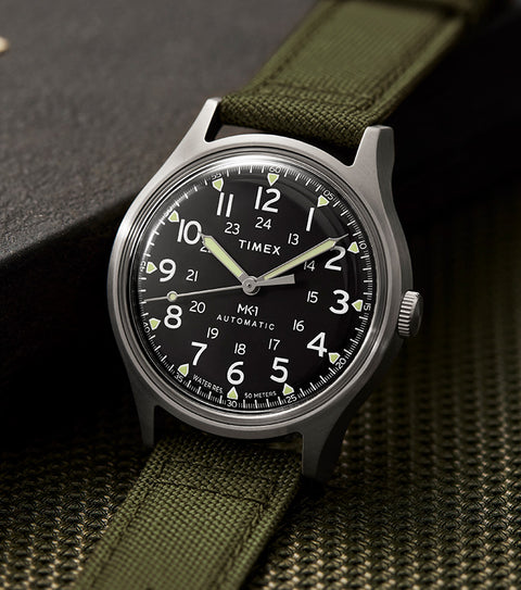 MK1® Automatic 40mm Fabric Strap Watch - TW2Y07800 | Timex US