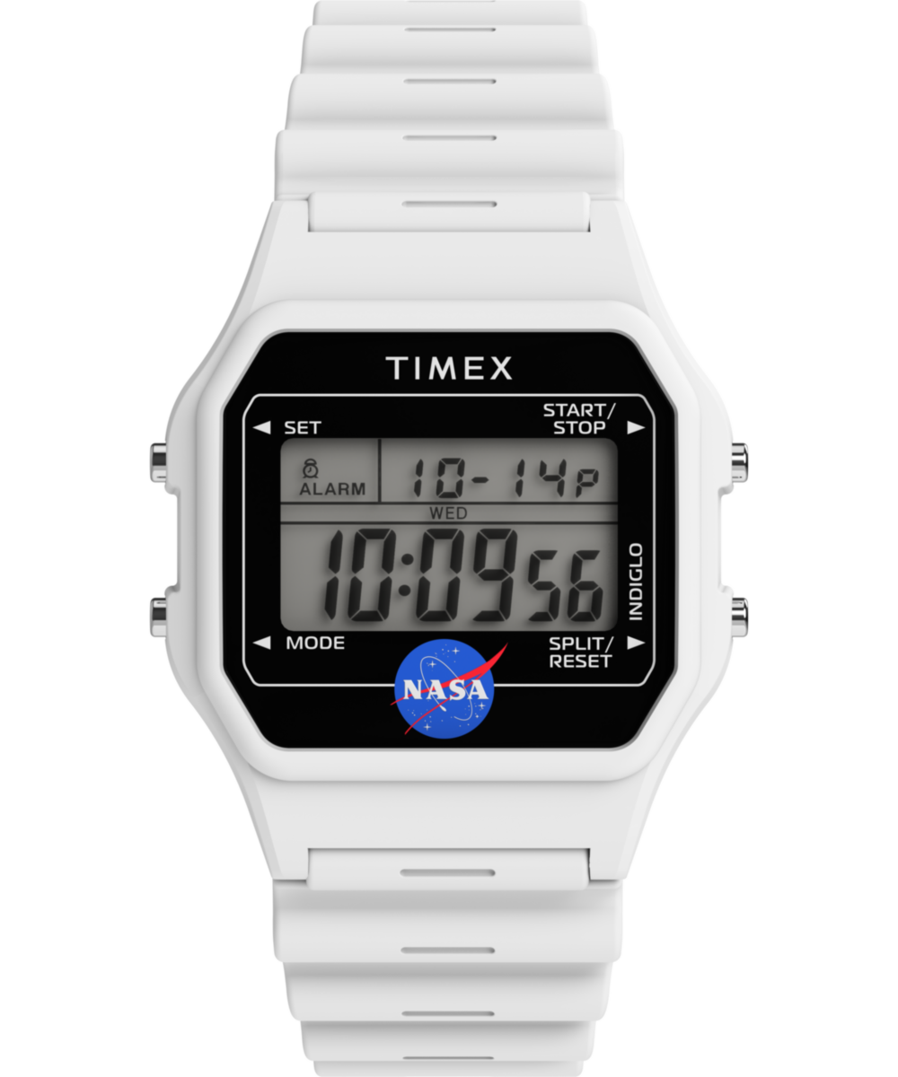 Timex Main Street NASA Artemis Digital 36mm Resin Strap Watch ...