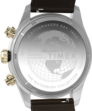 Waterbury Heritage Chronograph 39mm Leather Strap Watch - TW2Y24100 ...