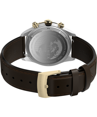 Waterbury Heritage Chronograph 39mm Leather Strap Watch - TW2Y24100 ...